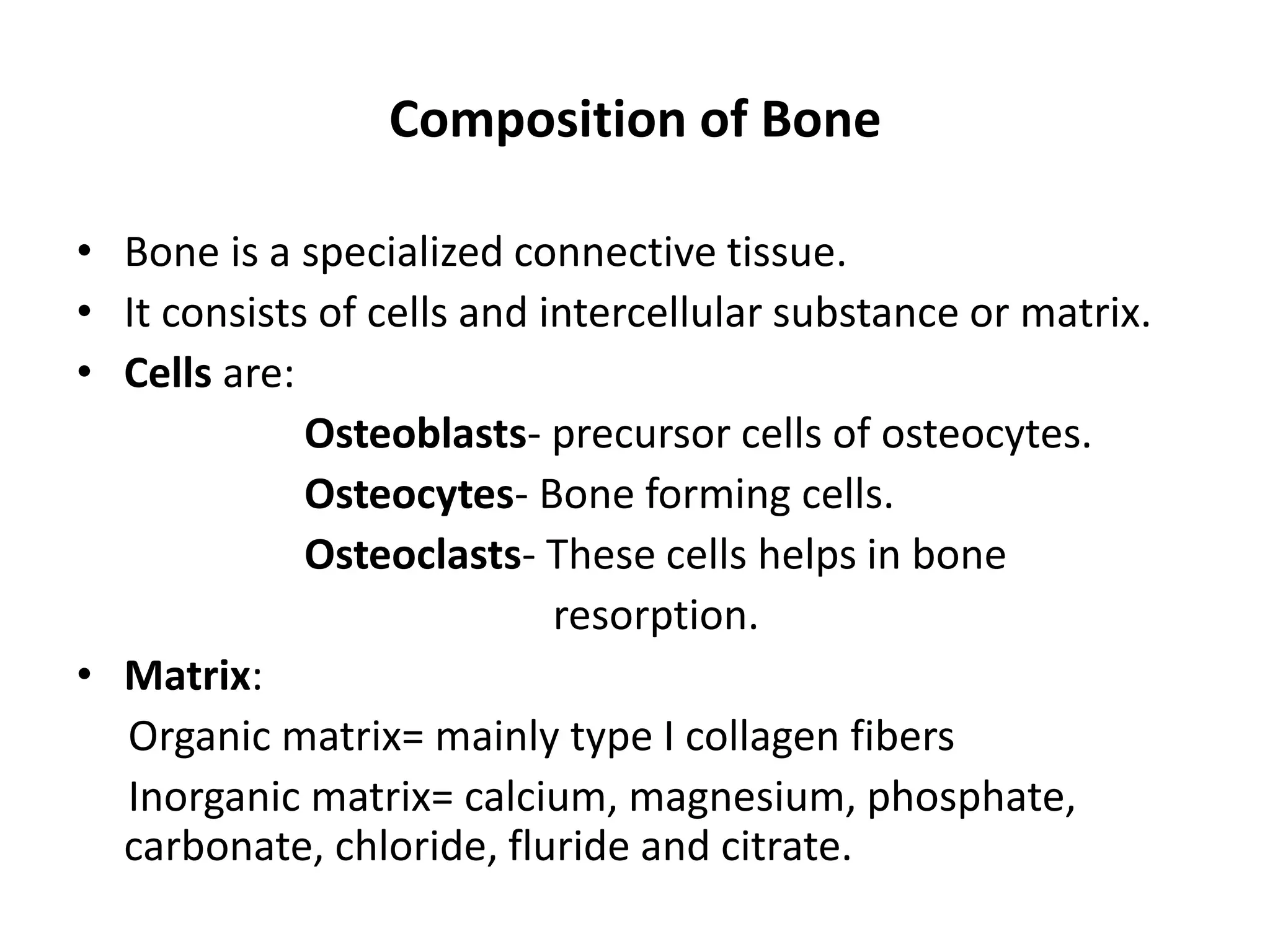 Anatomy and physiology of a bone ( orthopedics) | PPTX