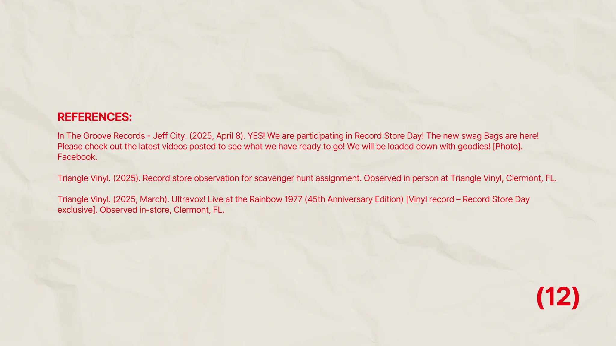 Retail Store Scavenger Hunt experience!! | PDF