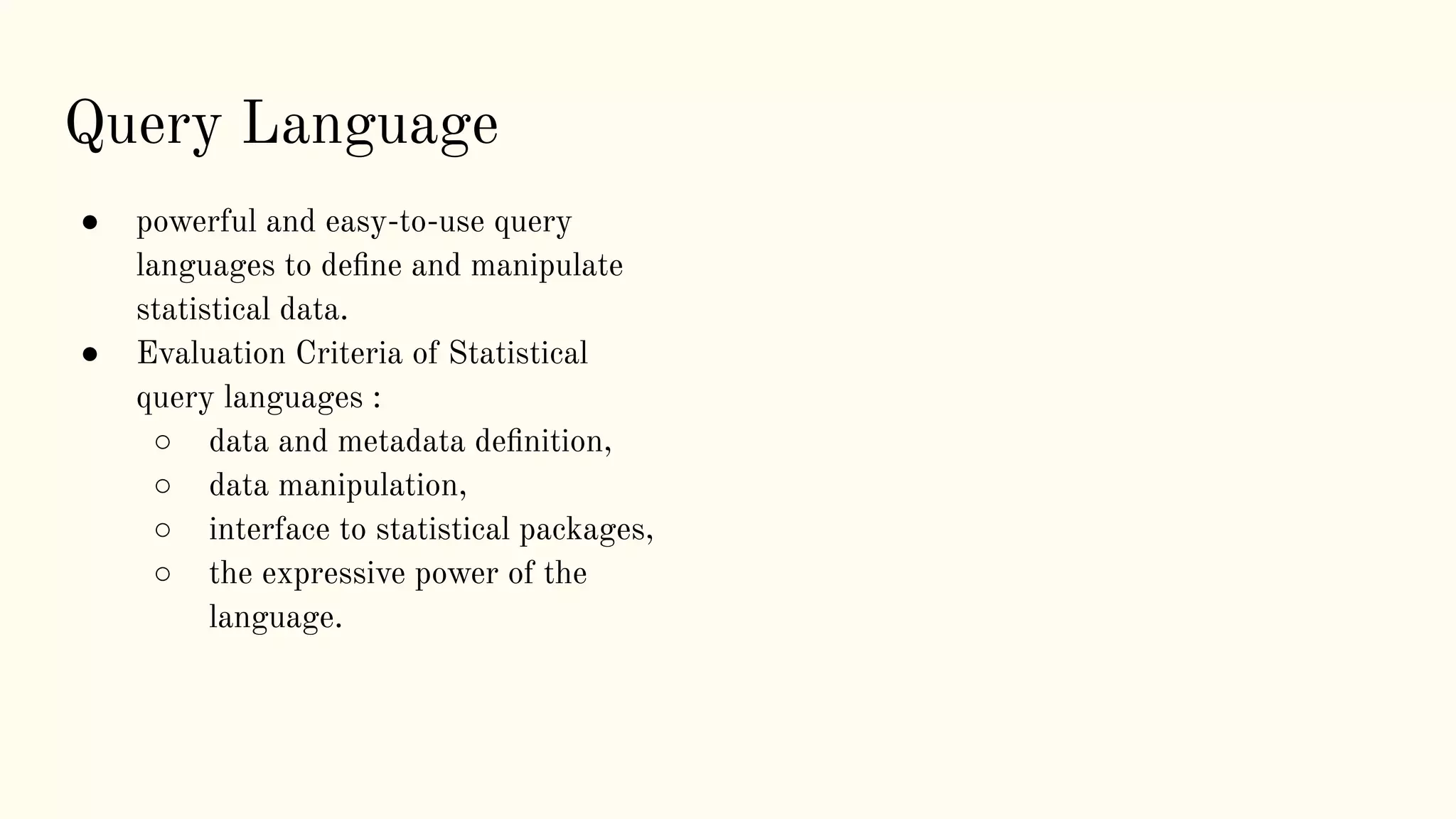 Statistical Databases | PDF