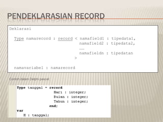 Sd bab 5 (record) | PPT
