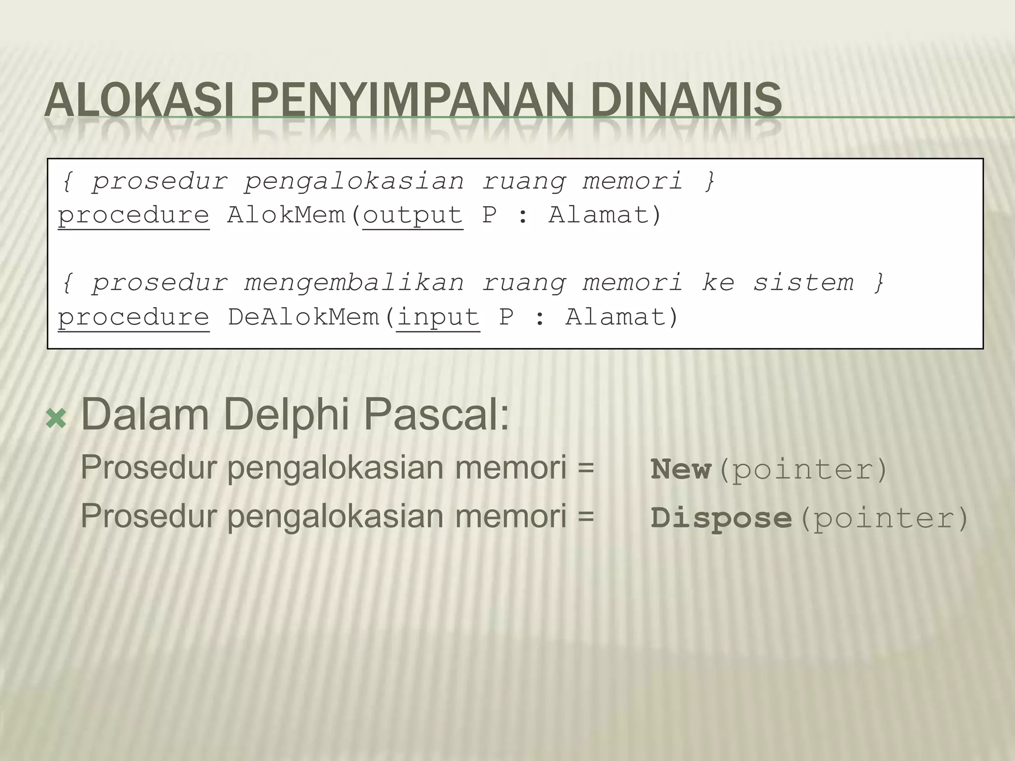 Sd bab 7 (pointer) | PPTX