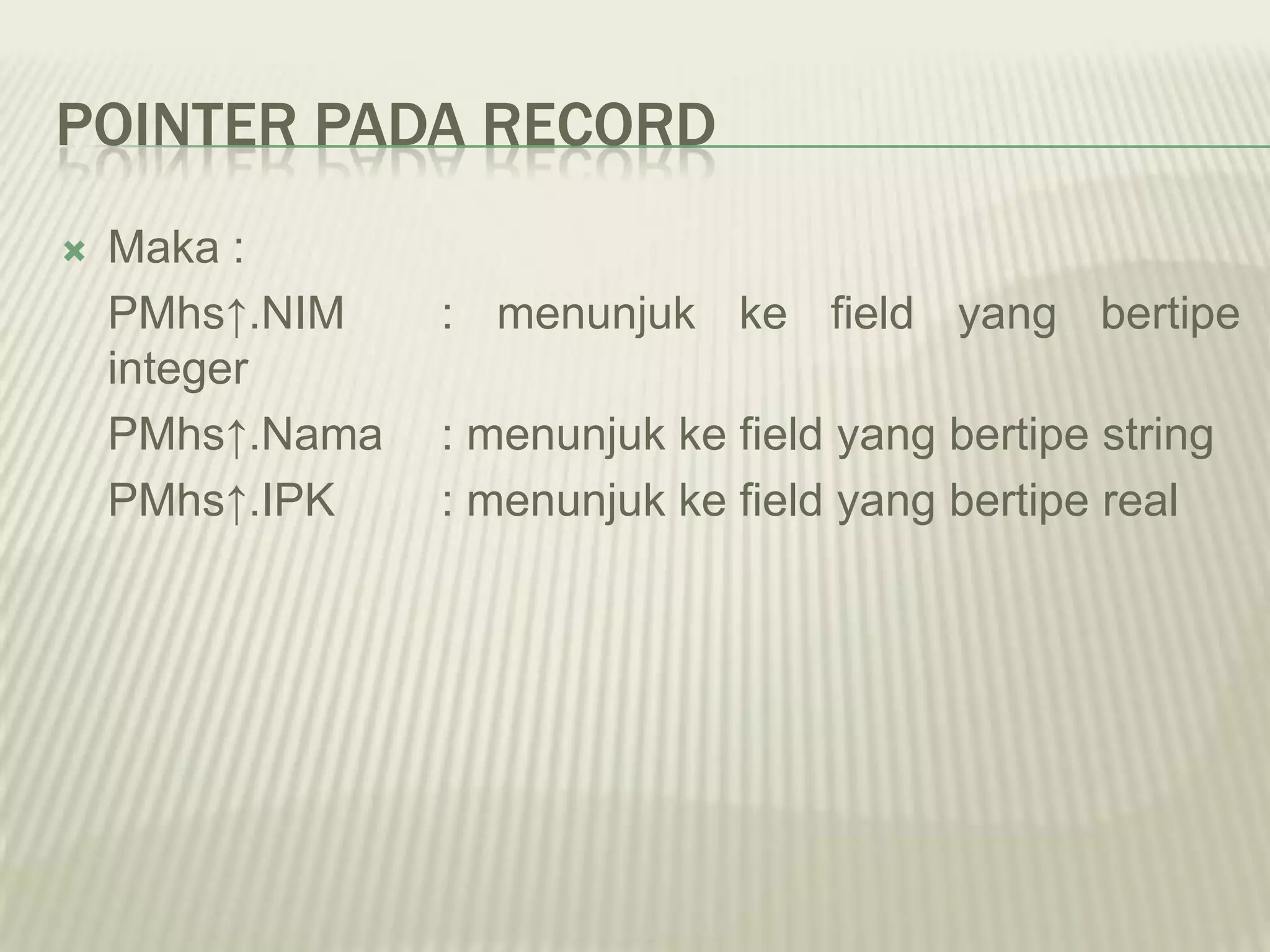 Sd bab 7 (pointer) | PPTX