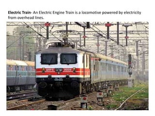 Trains and their types with five top high speed train | PPTX