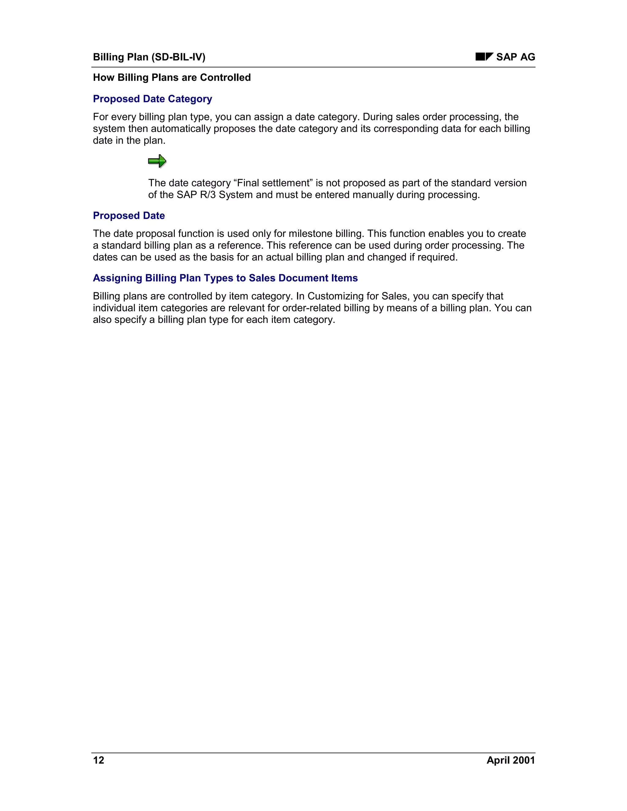 Sd billing plan | PDF