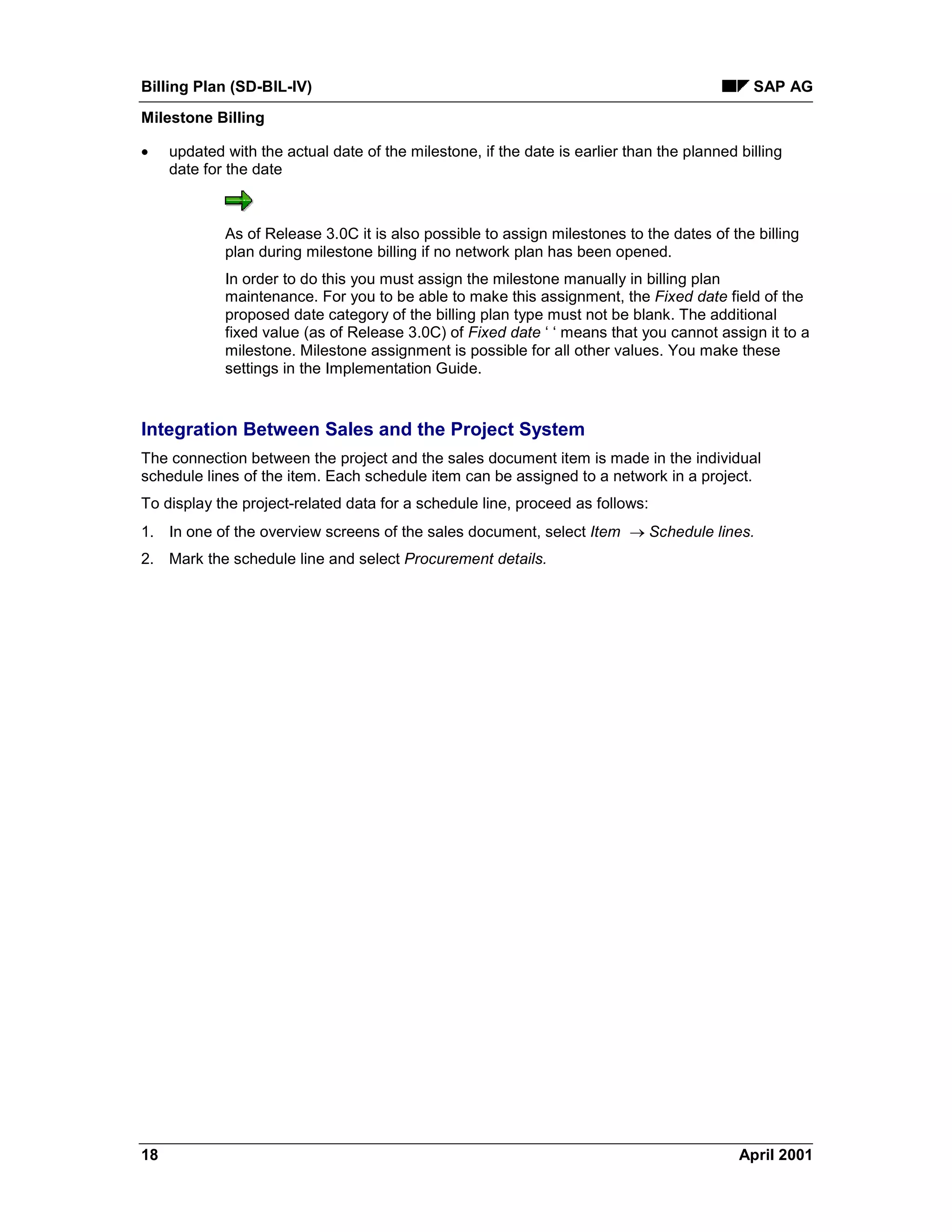 Sd billing plan | PDF