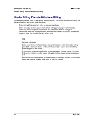 Sd billing plan | PDF