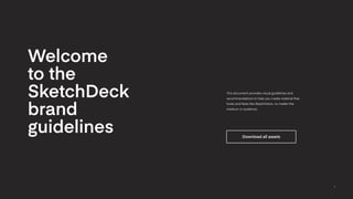 SketchDeck Brandbook 2017 | PPT