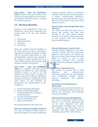 S&D Brochure | PDF | Computer Software and Applications | Computing