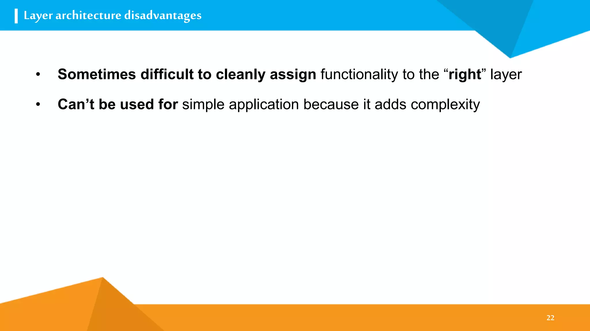Layered Architecture Software Architecture Pattern Pptx Computer