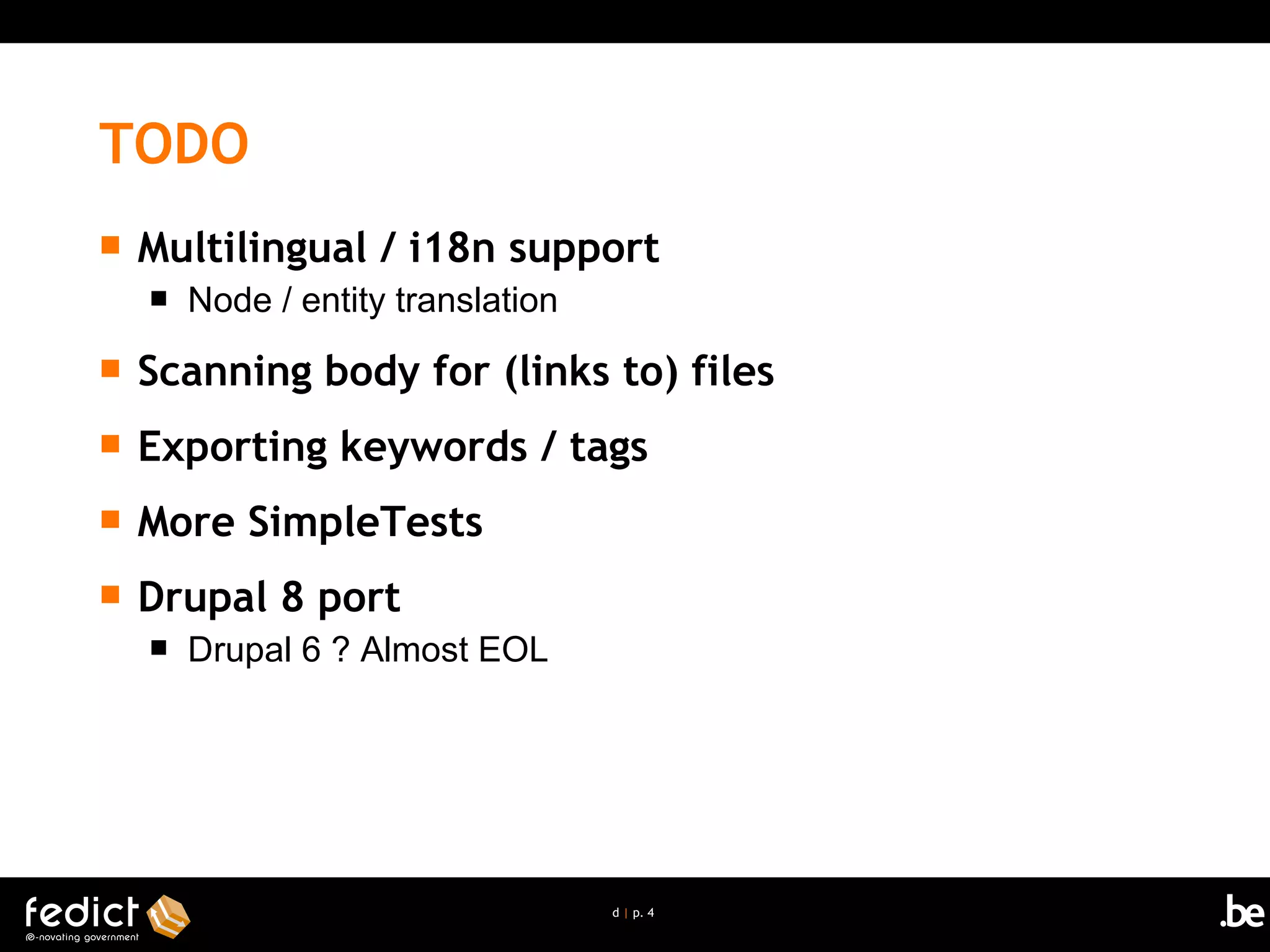 Drupal Simple DCAT Export module | PPT