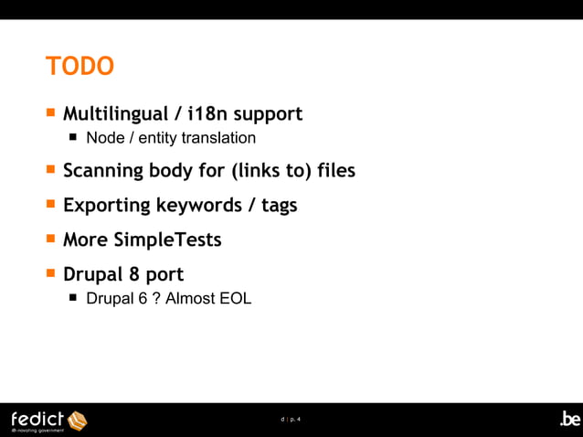 Drupal Simple DCAT Export module | PPT