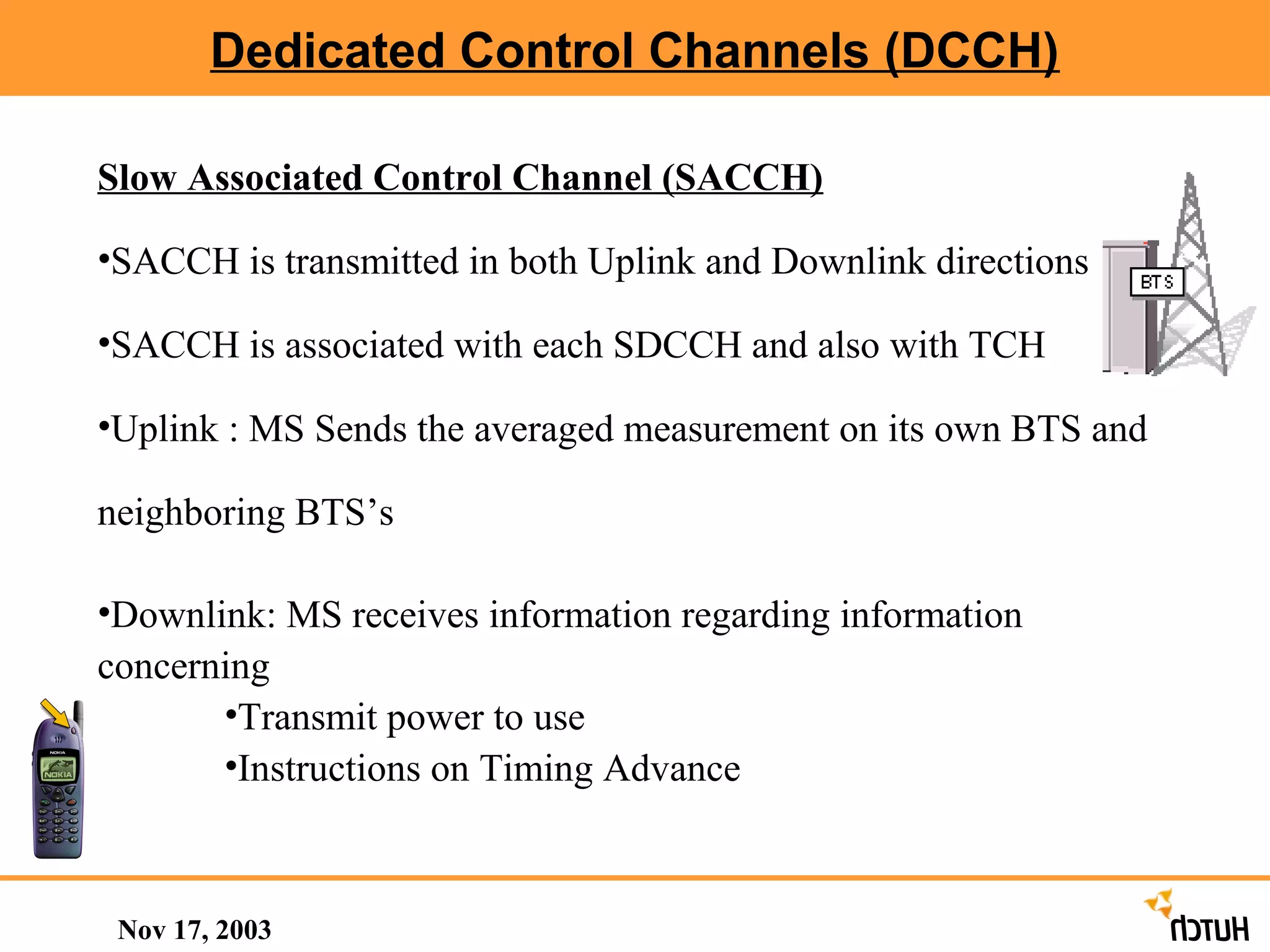 GSM Channel concept and SDCCH | PPT
