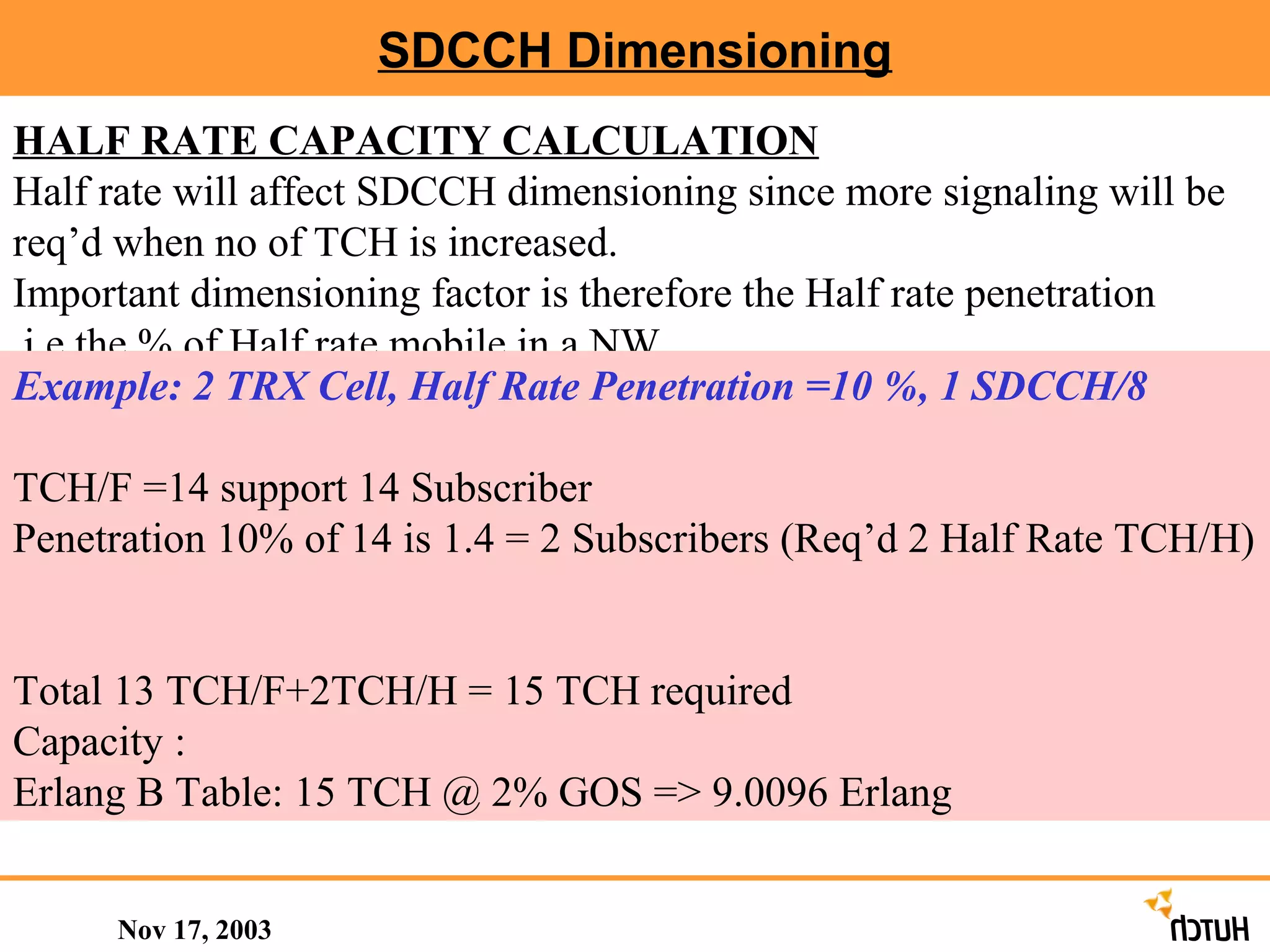 GSM Channel concept and SDCCH | PPT