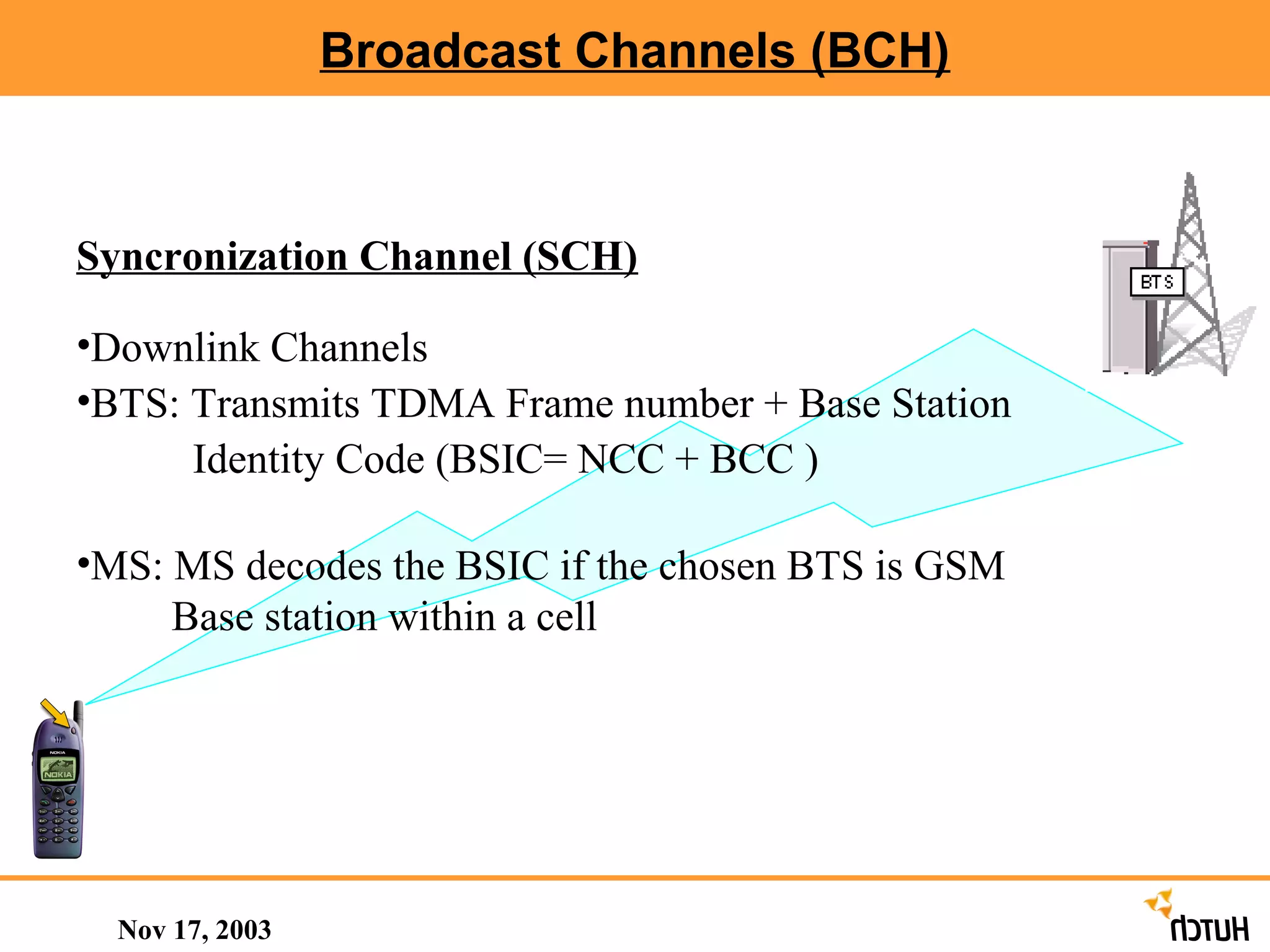 GSM Channel concept and SDCCH | PPT