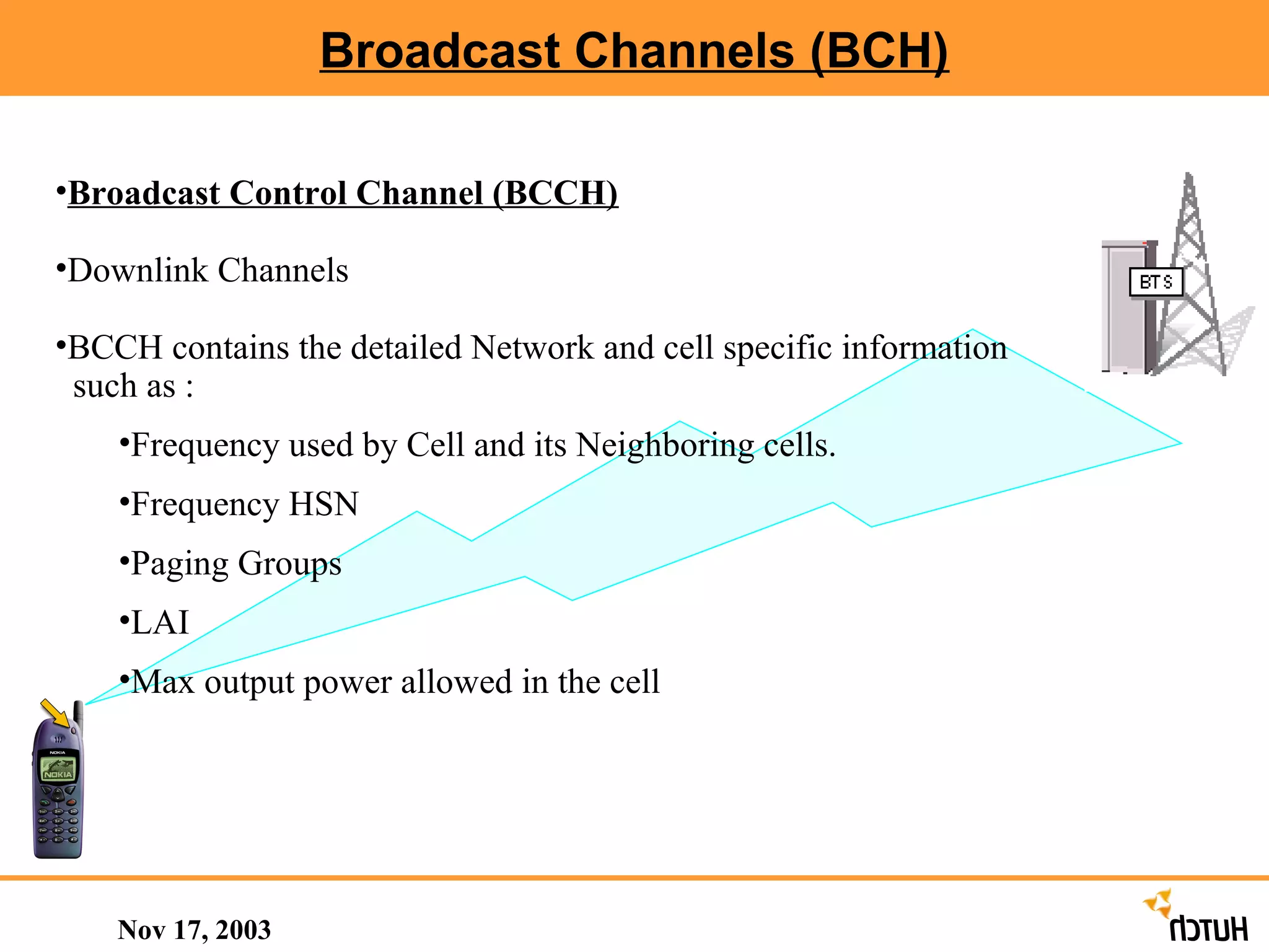 GSM Channel concept and SDCCH | PPT
