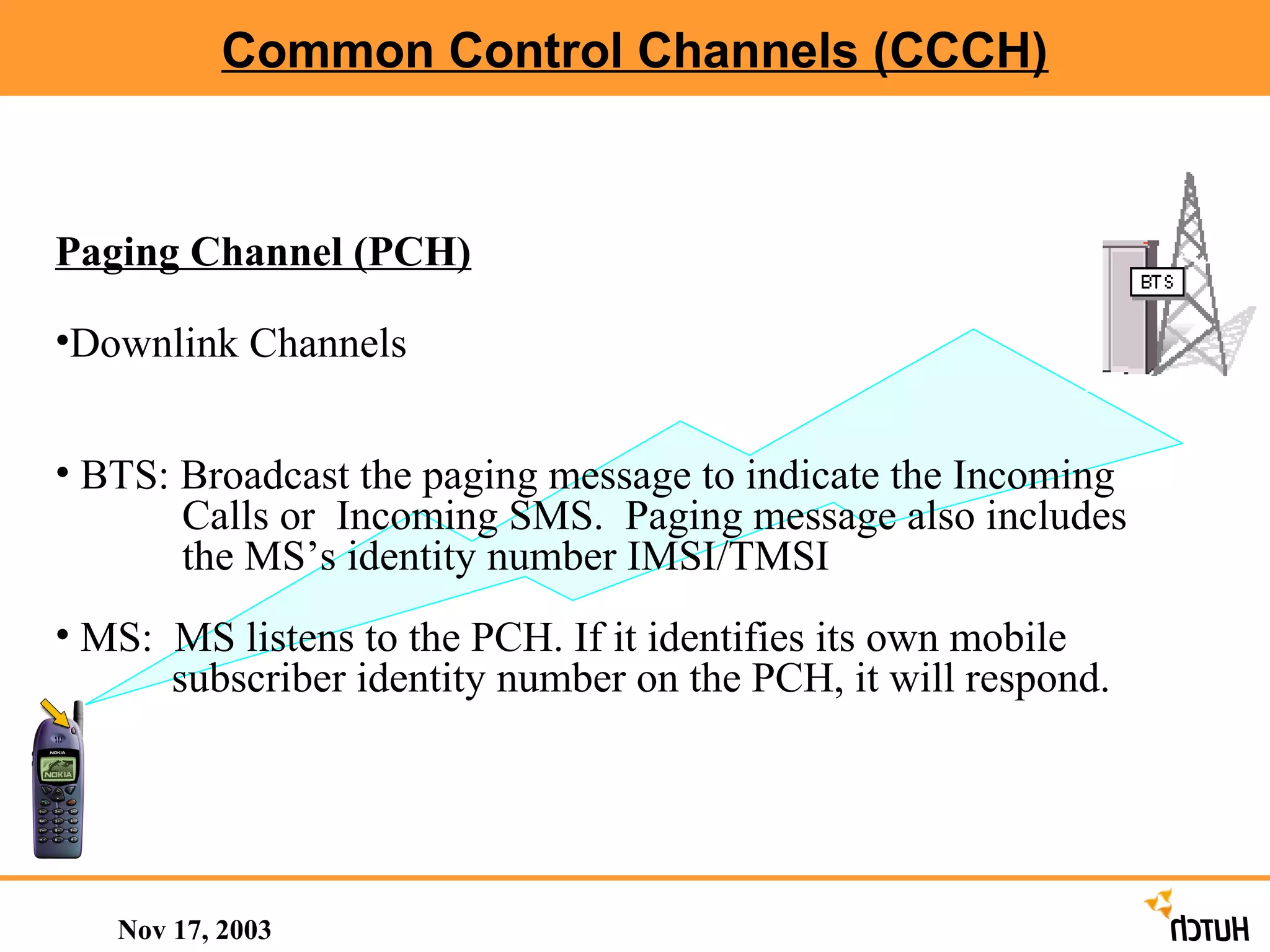 GSM Channel concept and SDCCH | PPT