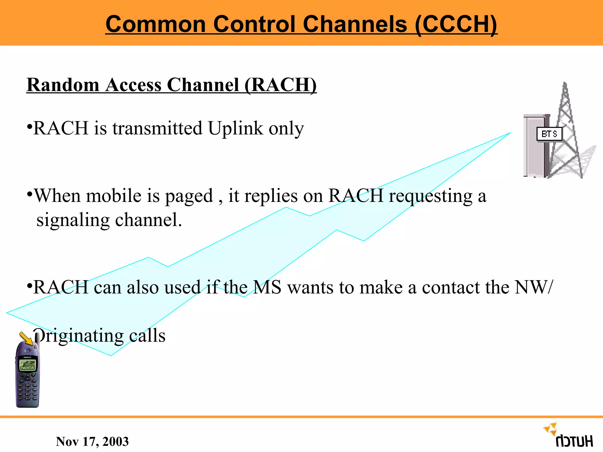 GSM Channel concept and SDCCH | PPT