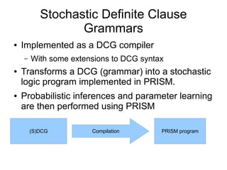 Stochastic Definite Clause Grammars | PPT