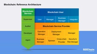SDChain - Blockchain 4.0: To create a blockchain ecosystem of trusted IoT digital assets. | PPTX