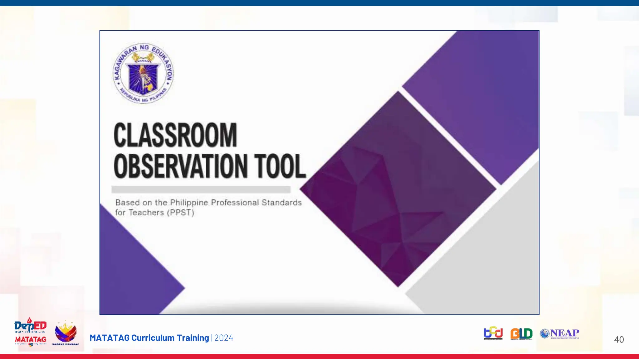 Class Observation on Matatag Curri..pptx
