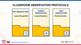 Class Observation on Matatag Curri..pptx