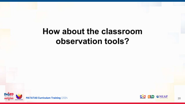 Class Observation on Matatag Curri..pptx