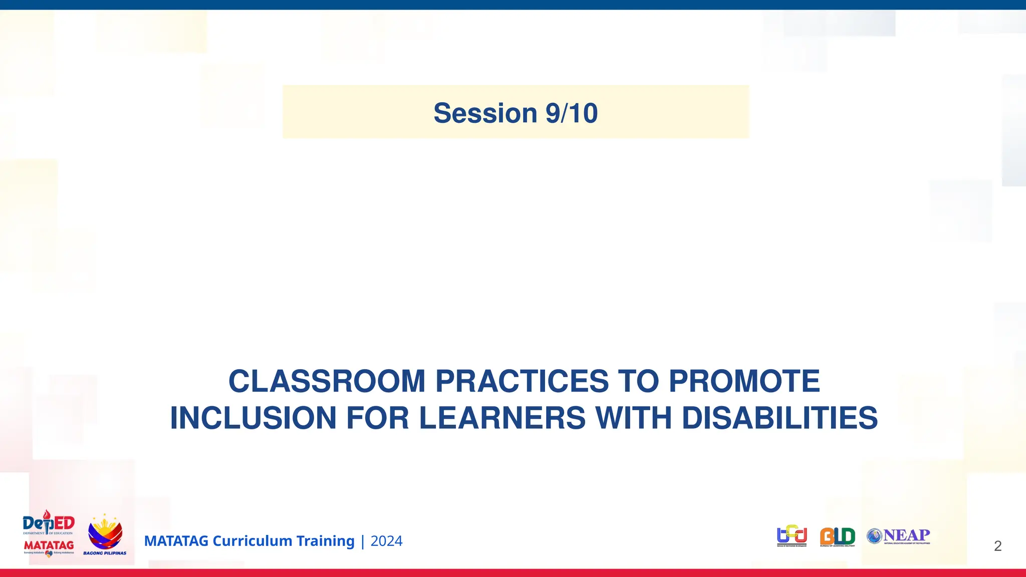 SD_Classroom Practice to Promote Inclusion SNED.pptx
