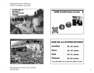 Sdc Leed V3 Workshop F1 | PPT