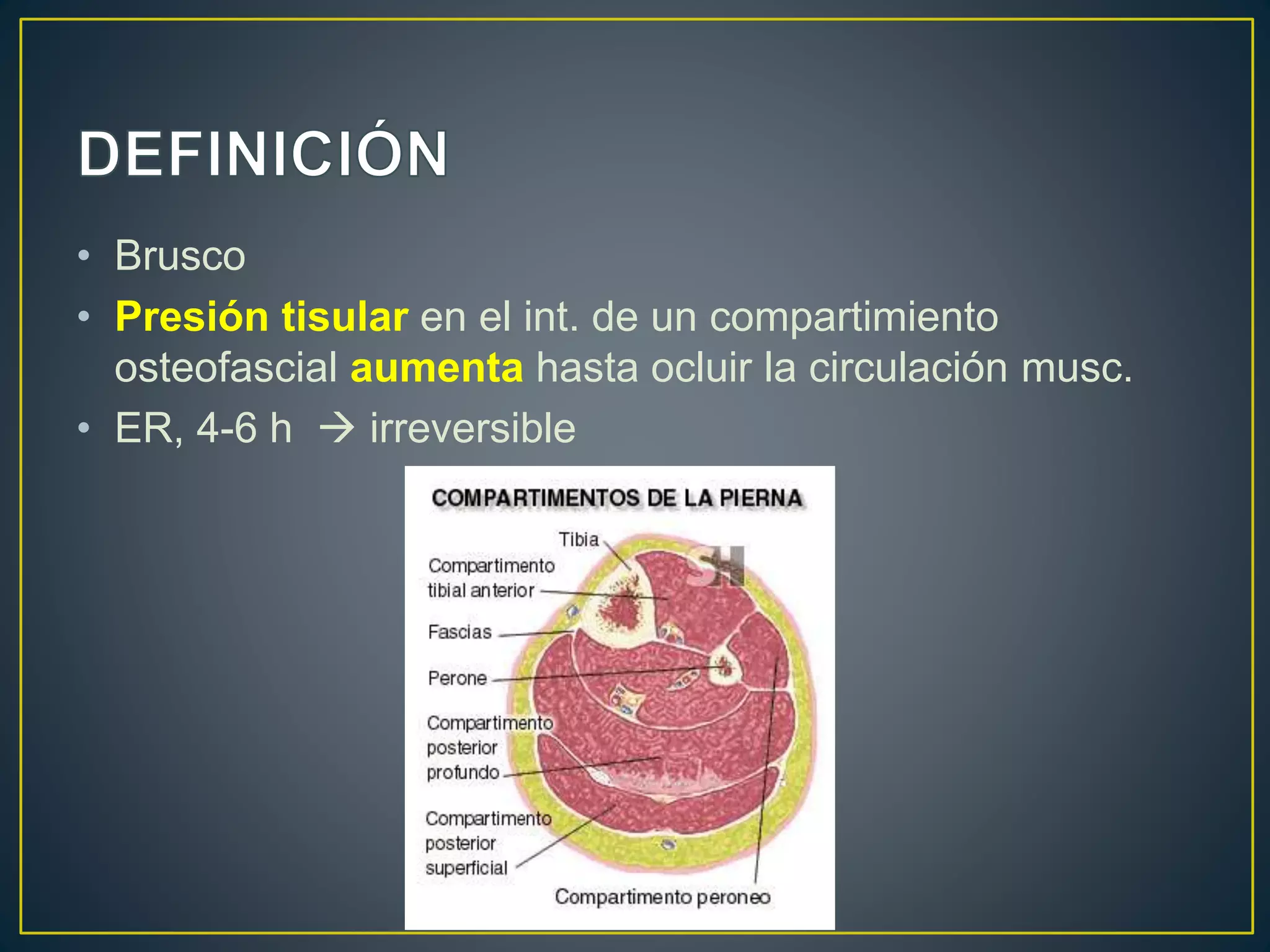 Sindrome compartimental y atrofia de sudeck | PPTX
