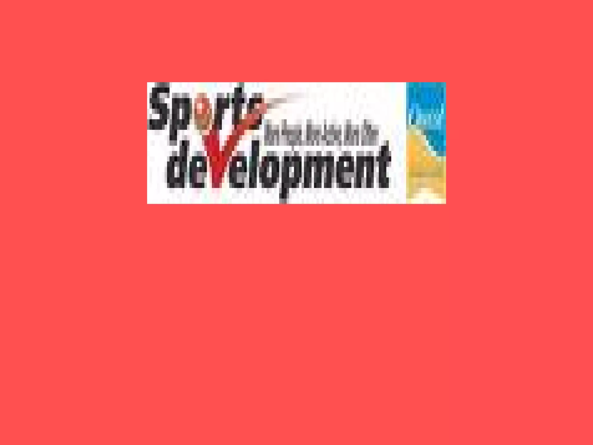 Sports Development Continuum | PPT