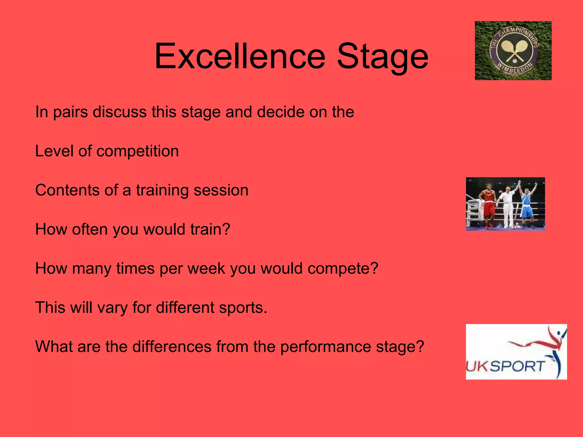 Sports Development Continuum | PPT