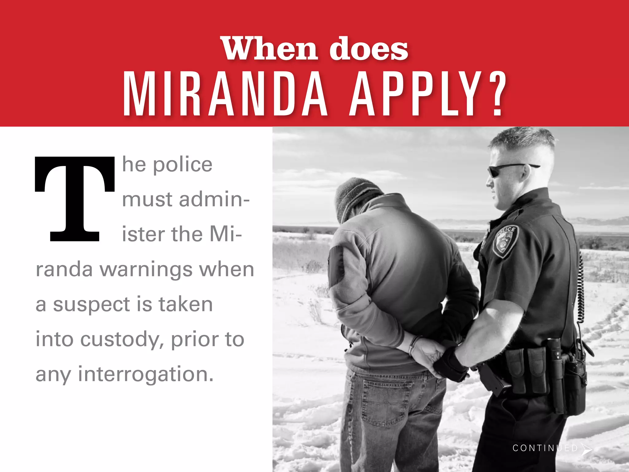 All About Miranda Rights | PDF