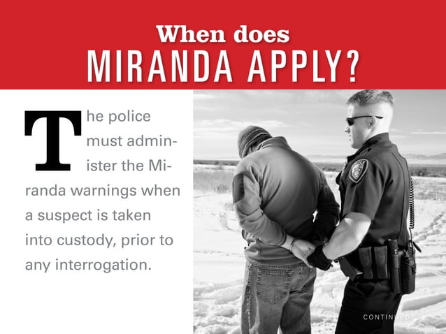 All About Miranda Rights | PDF