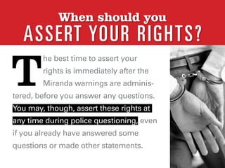 All About Miranda Rights | PDF
