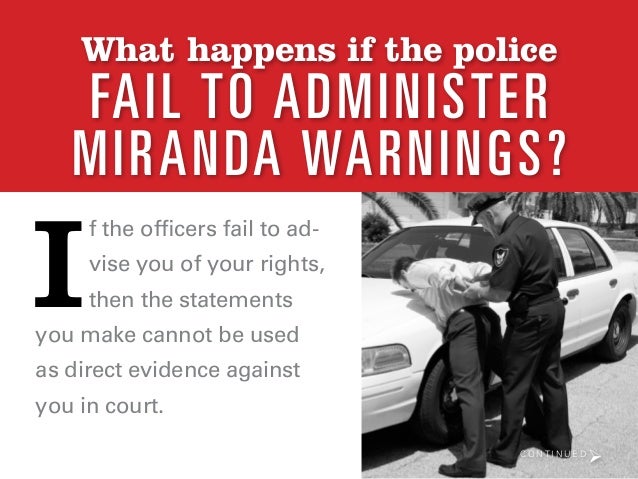 All About Miranda Rights
