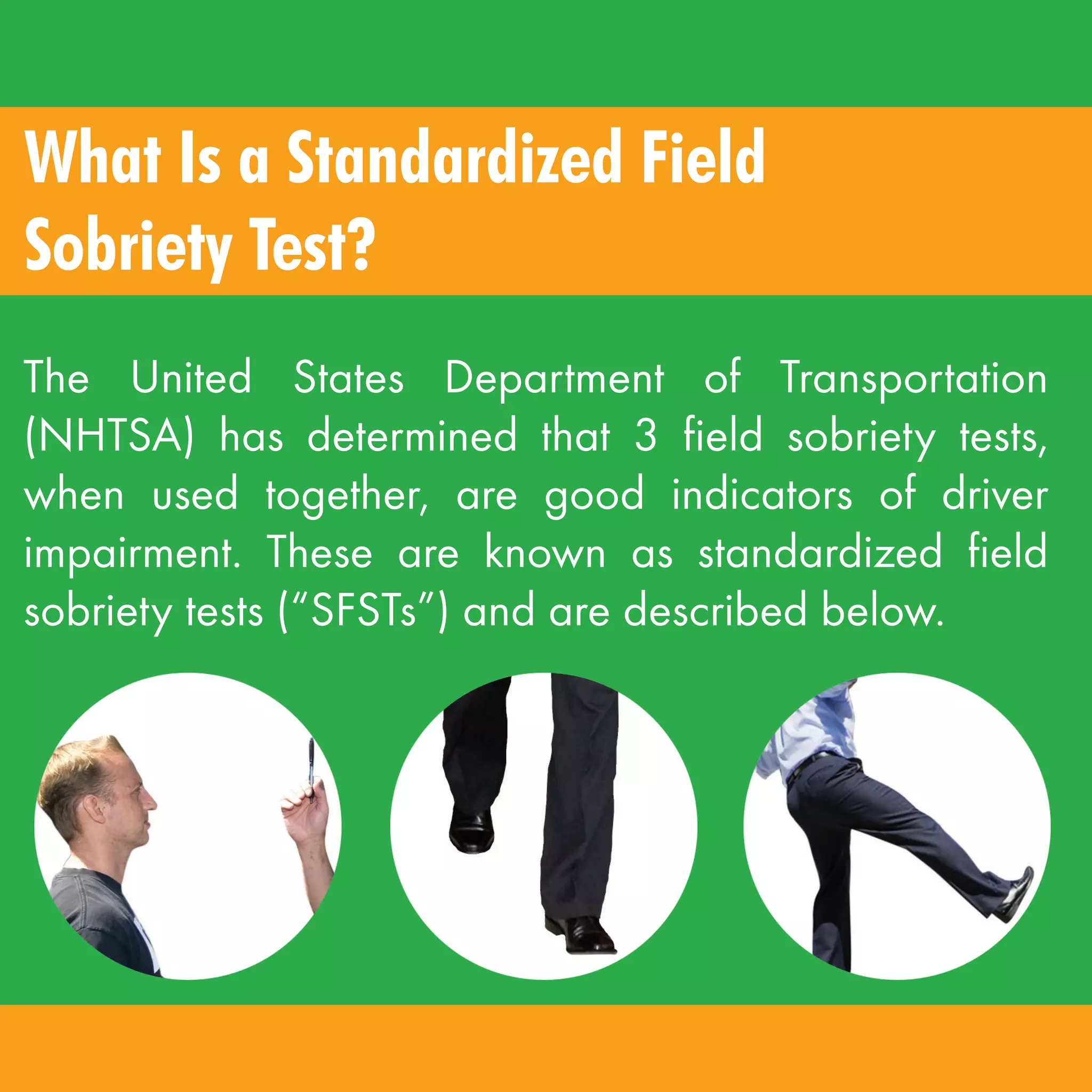 What you need to know about standardized field sobriety tests | PDF