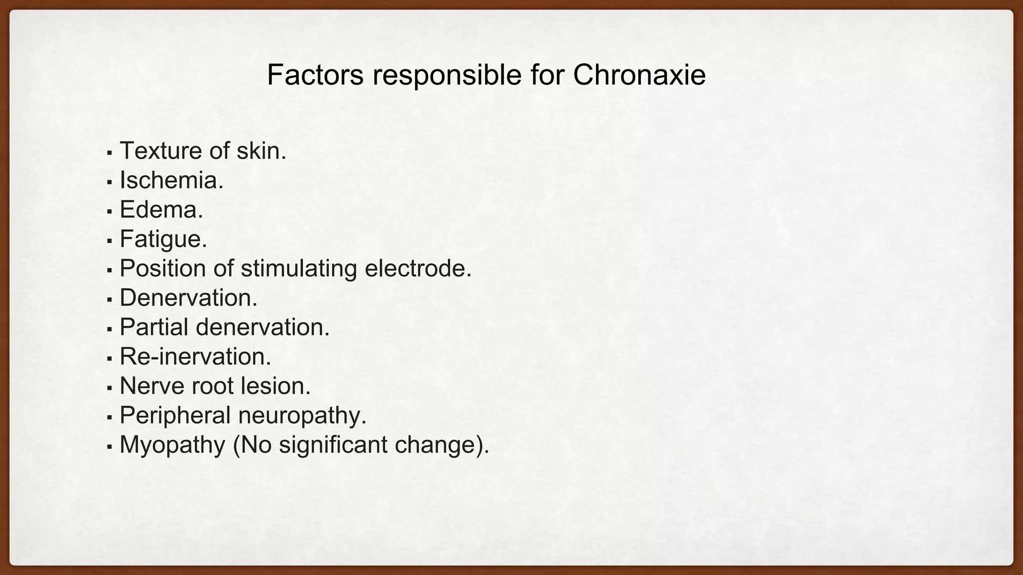 SD curve (Strength Duration Curve) | PPTX