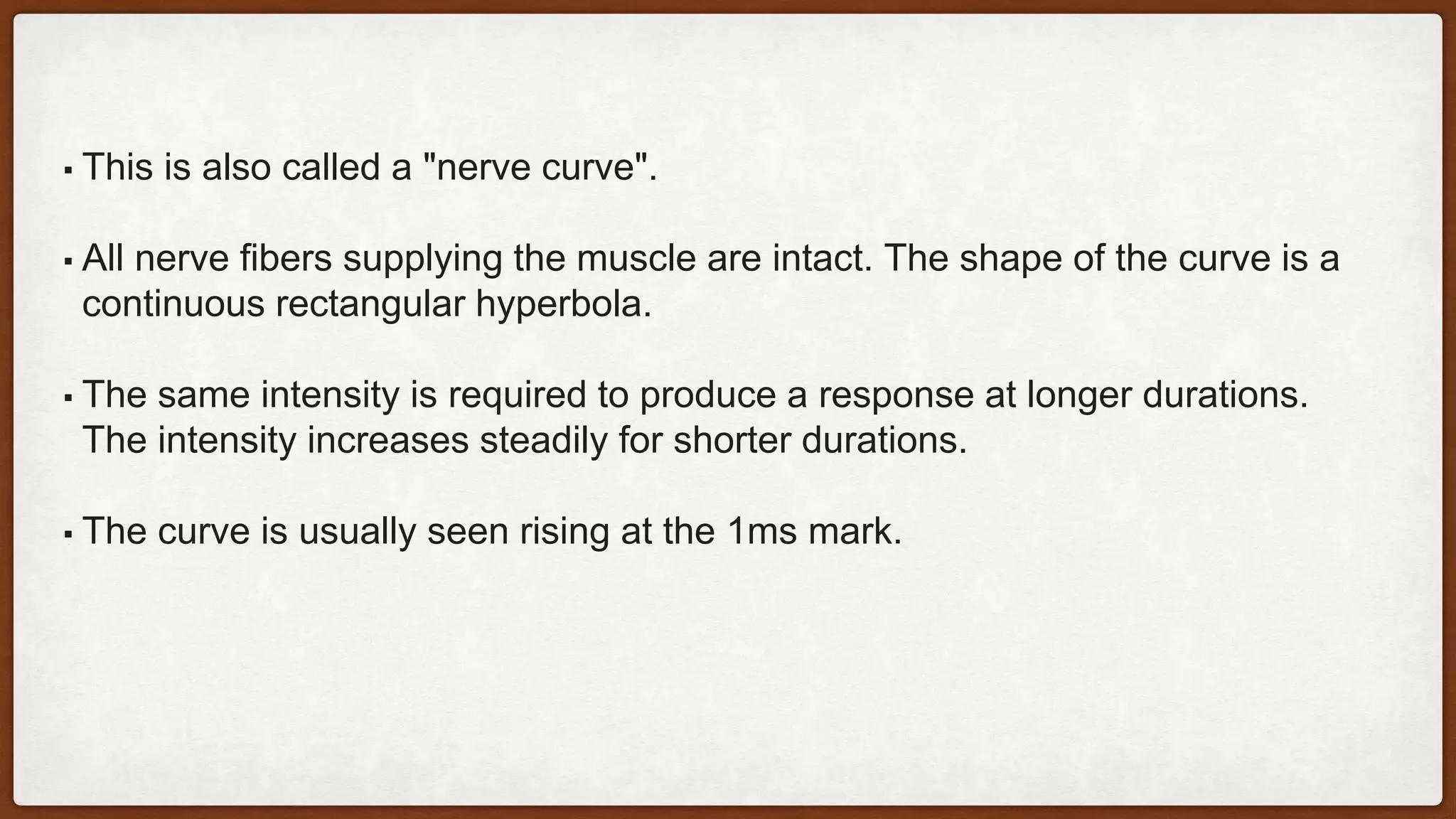 SD curve (Strength Duration Curve) | PPTX