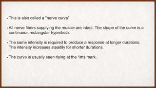 SD curve (Strength Duration Curve) | PPTX