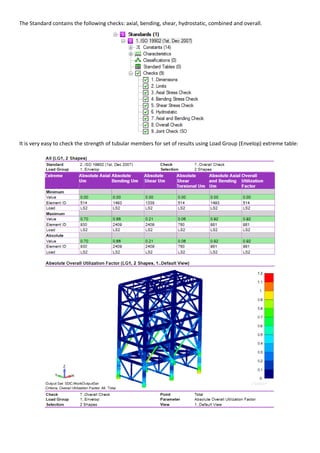 Sdc verifier 4 preview. iso 19902 tubular members and joint checks | PDF