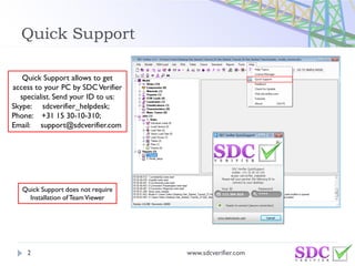 Sdc verifier main presentation (Structural Code Verifier) | PDF