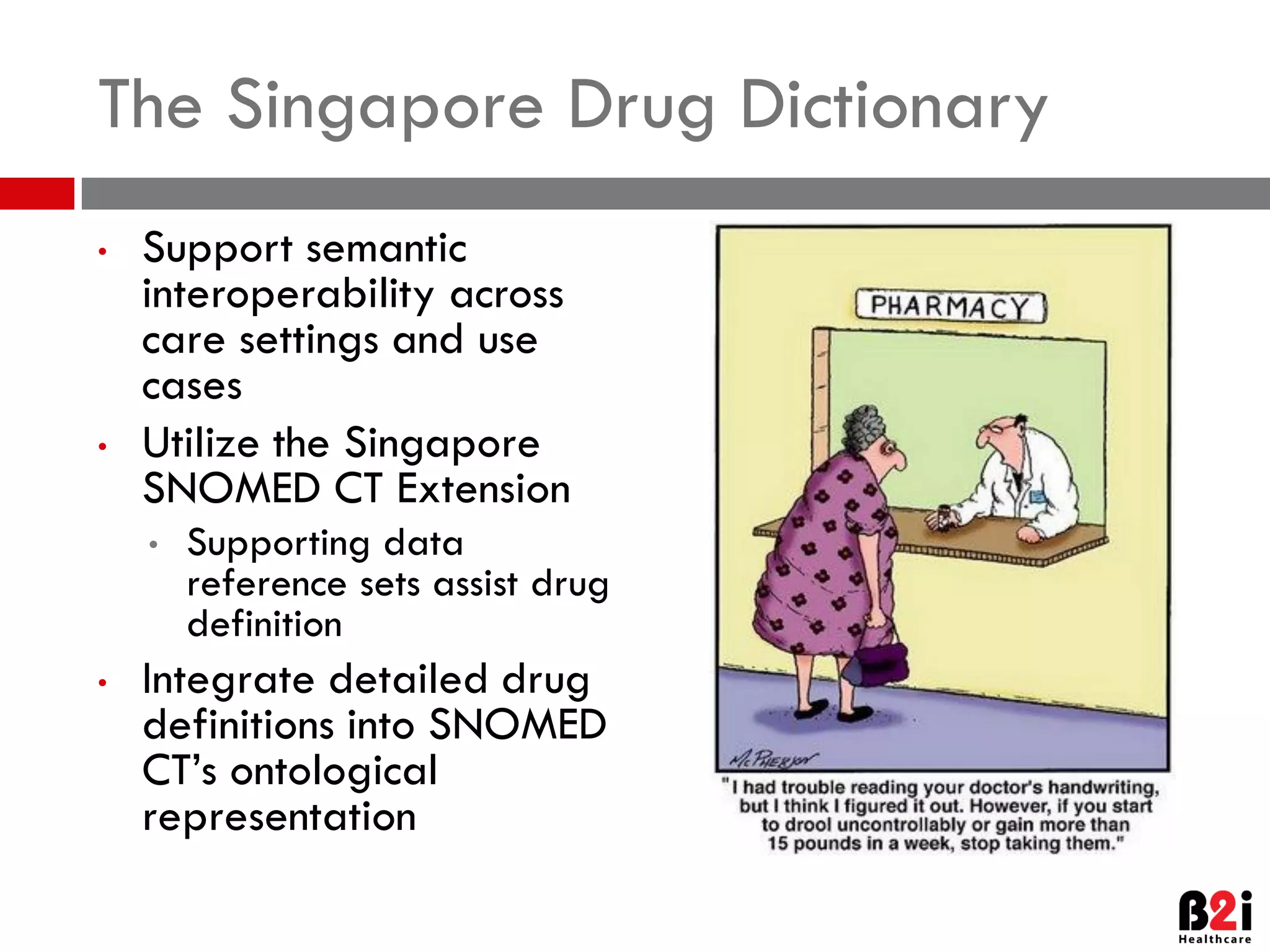 Singapore Drug Dictionary - Developing and integrating a national drug ...
