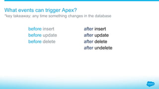 Introduction to Apex Triggers | PDF
