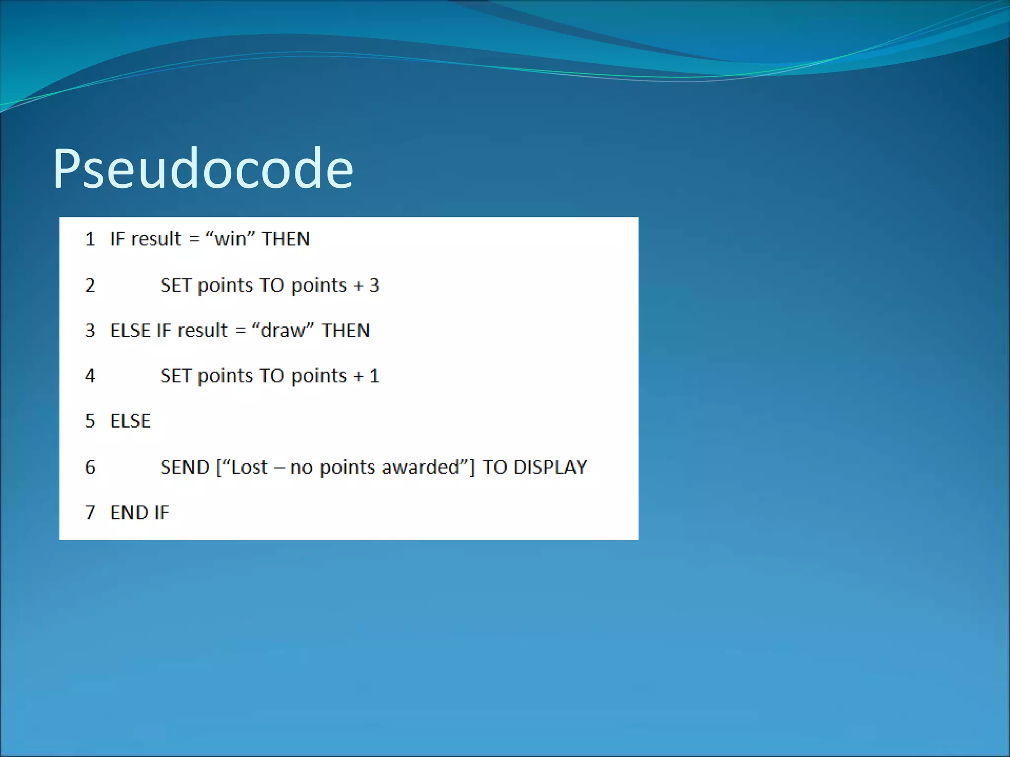 SDD Conditional Statements | PPT
