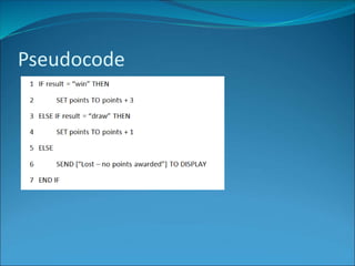 SDD Conditional Statements | PPT