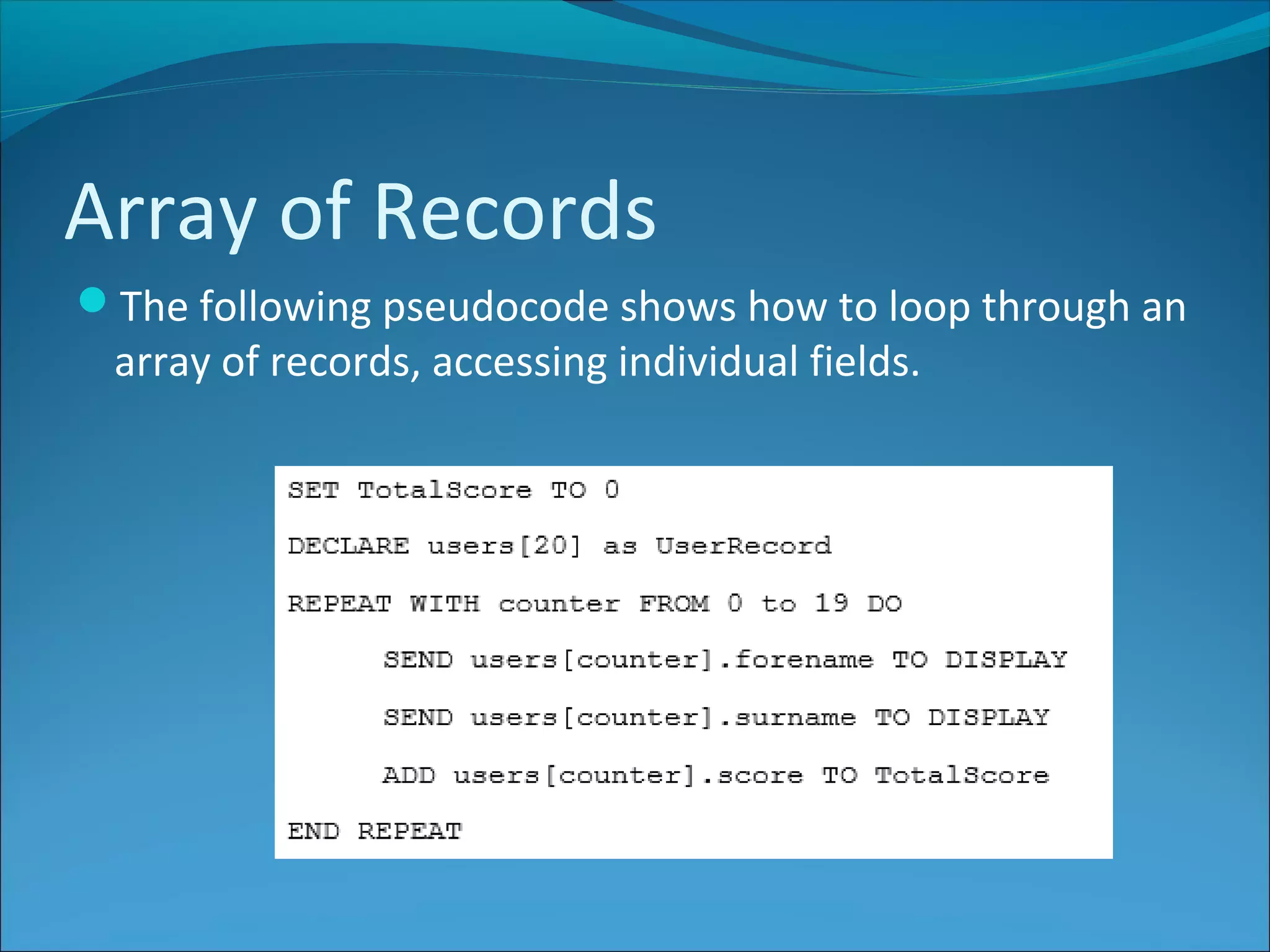 SD & D Data Types | PPT
