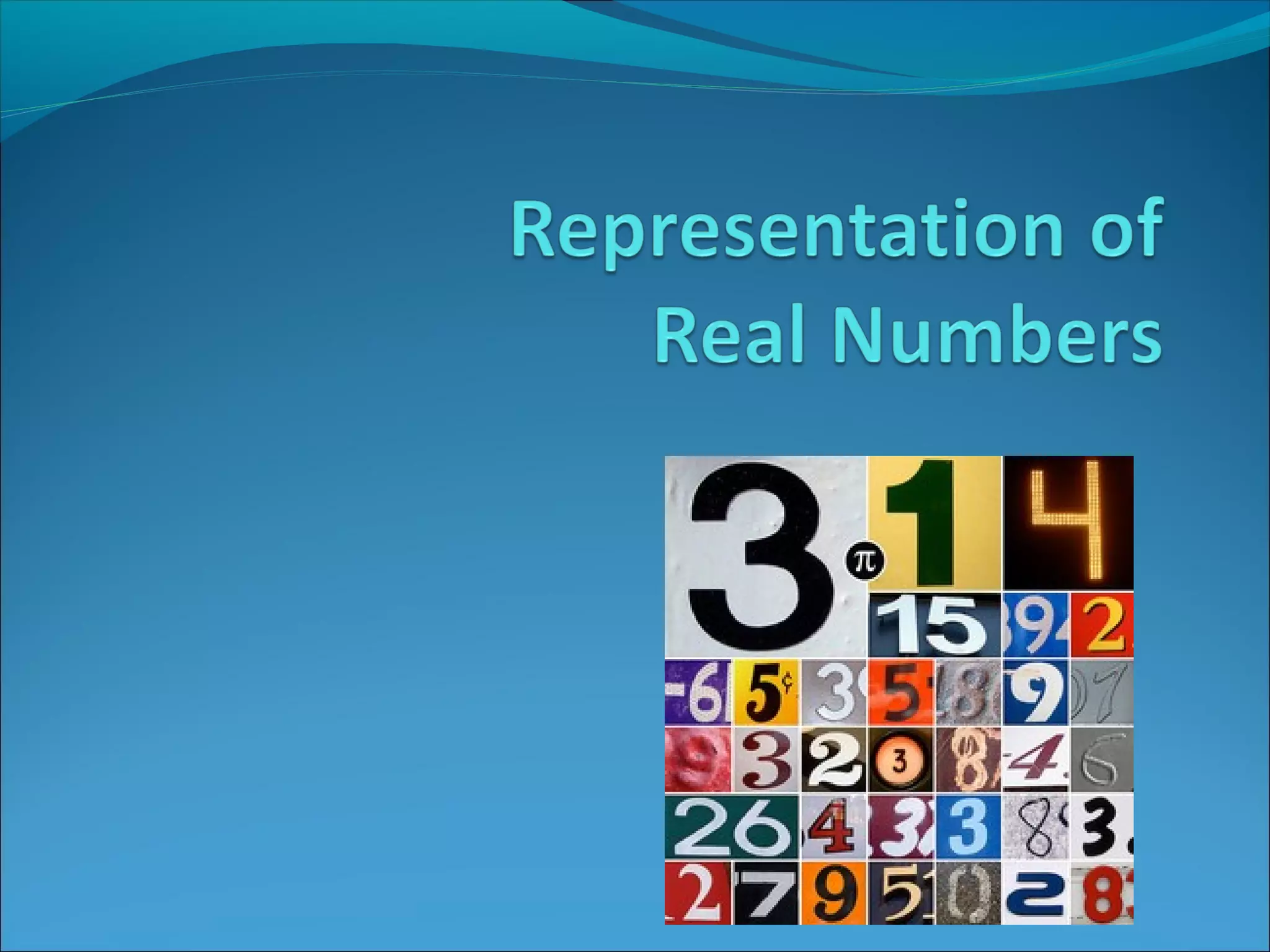 SD & D Real Numbers | PPT