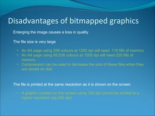 SD & D Bitmapped Graphics | PPT