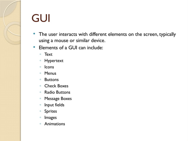 Preliminary Software Design and Development User Interface Considerations | PPT