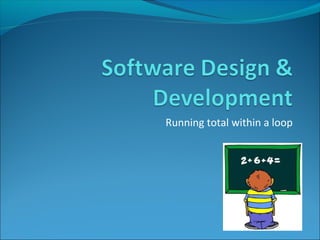 SD & D Running Total | PPT